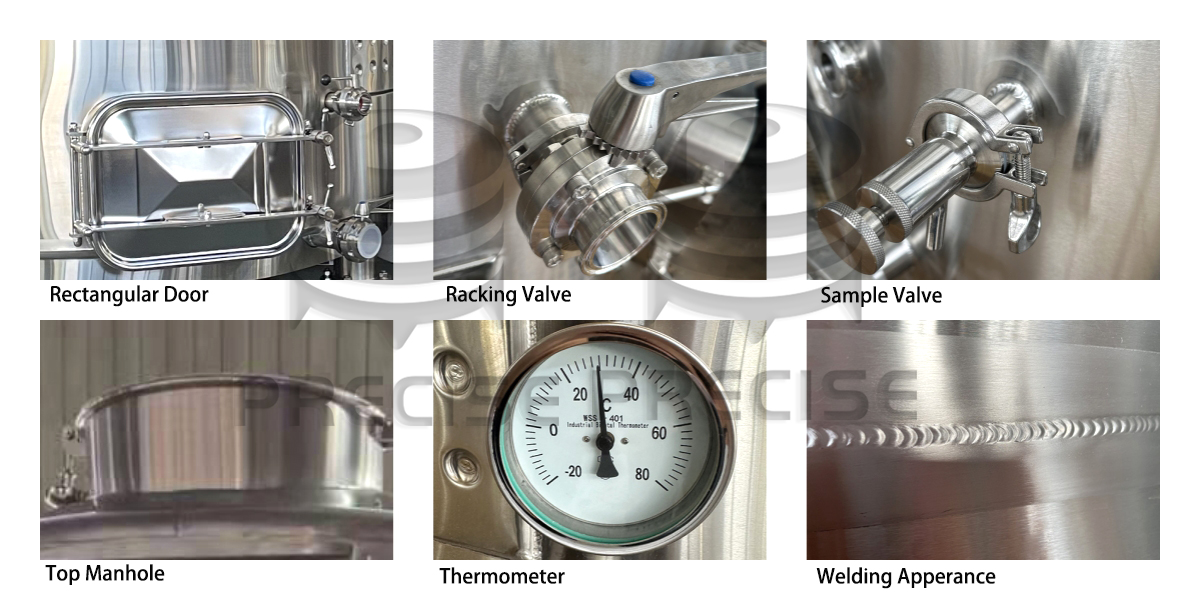 Offset open top wine tank